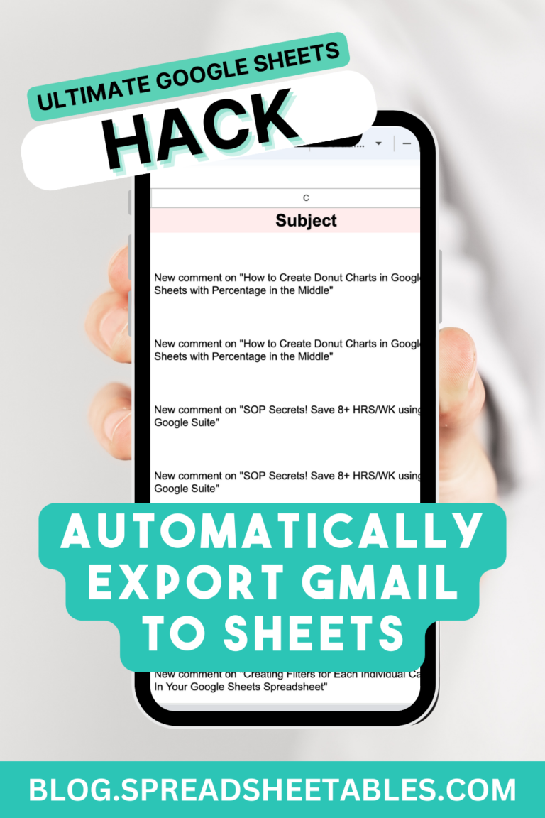 How to Export Emails from Gmail to Google Sheets Using Apps Script - SPREADSHEETABLES BLOG